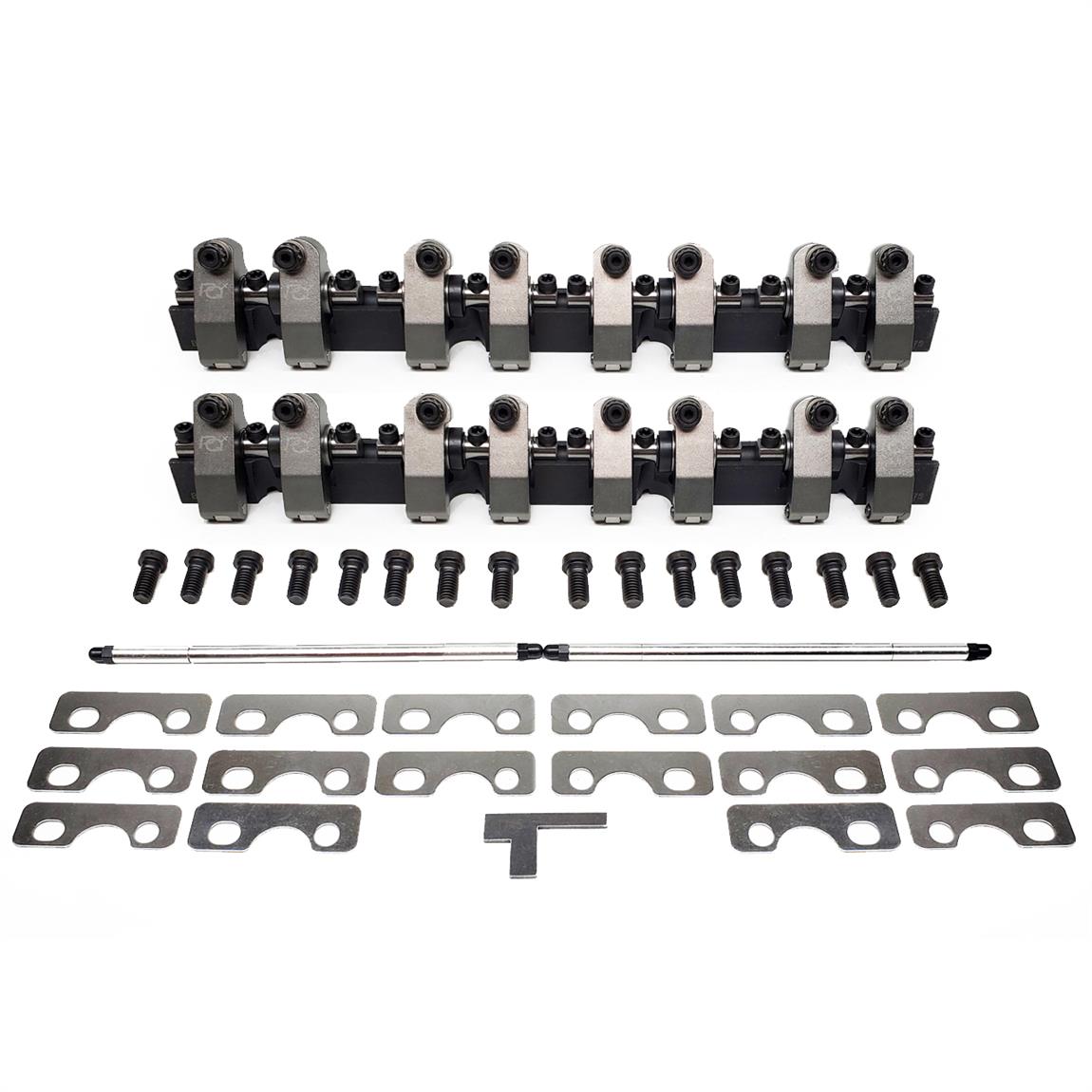 PRW 3535037 Pedestal-Shaft Rocker System, Chev SB 262-400