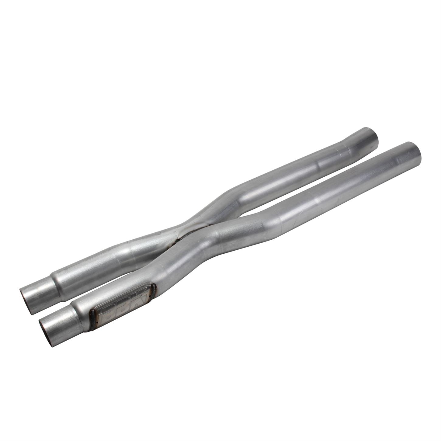 BBK 1818 2015-2019 Mustang GT Resonator Delete High Flow X-Pipe