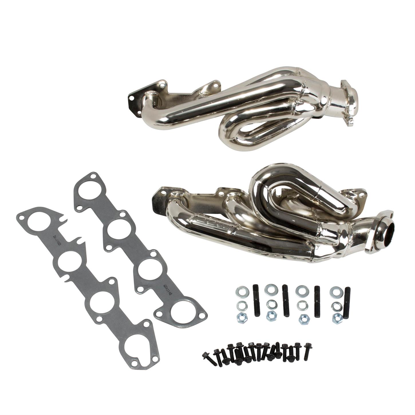 BBK 4009 Shorty Headers, Chrome, 2003-2008 5.7L Hemi