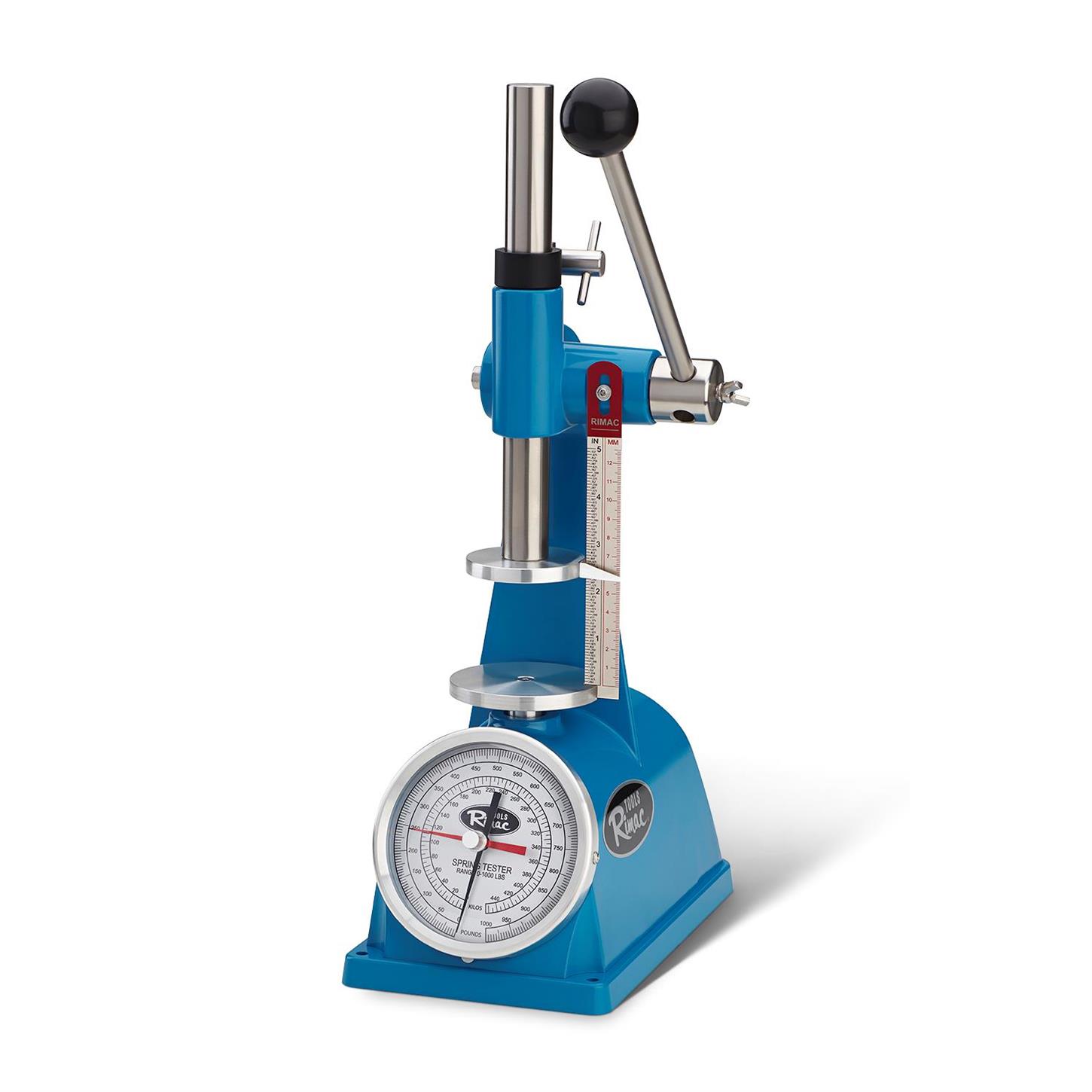 Rimac BB1000 Bench Mount Big Blue Spring Tester, 1000 Lb Capacity