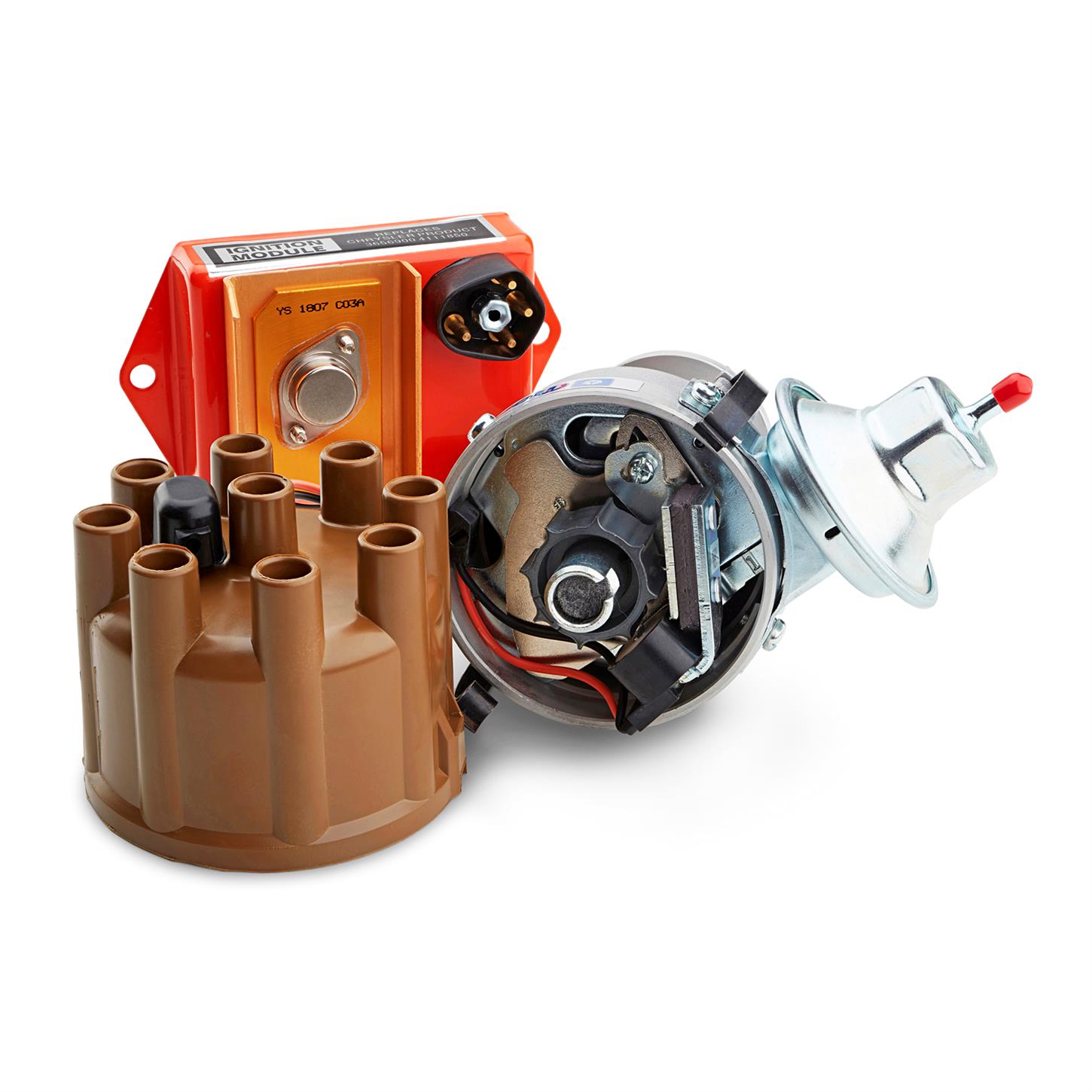 Proform 440-427 Chrysler Distributor Conversion Kit; Tan Cap