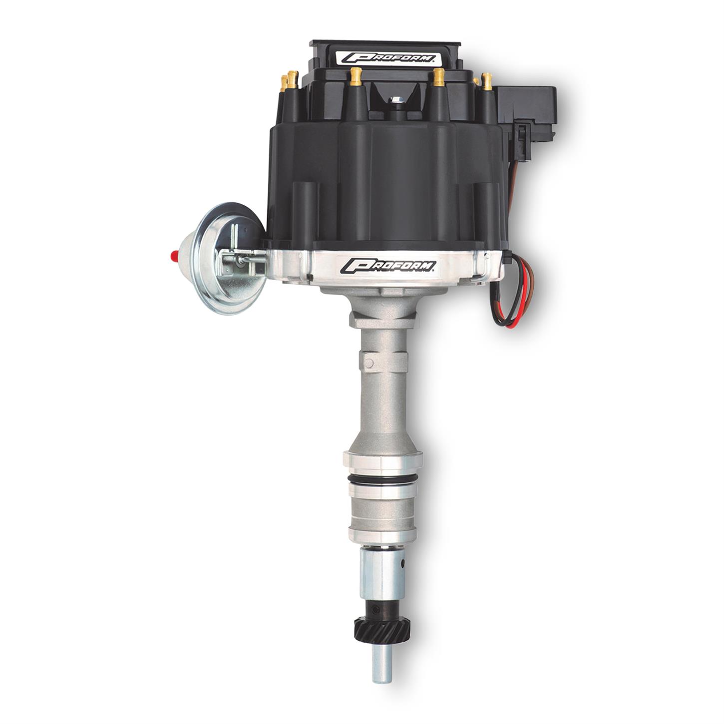 Proform 66980BK Ford HEI Distributor Black Cap