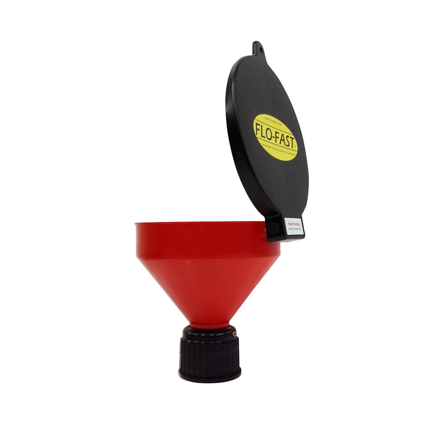 Flo-Fast 40410 Utility Jug Funnel With Cap, Each