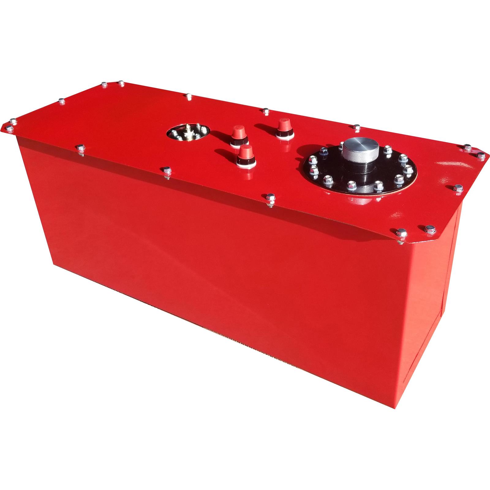 RCI 2161J 15 Gallon Rock Crawler Fuel Cell, 30 x 10 x 14.5, Red