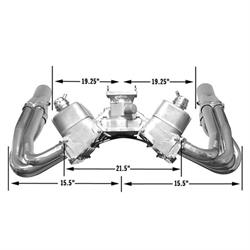 Garage Sale - Dynatech Big Block Chevy Up Swept Dragster Weld-Up Header Kit