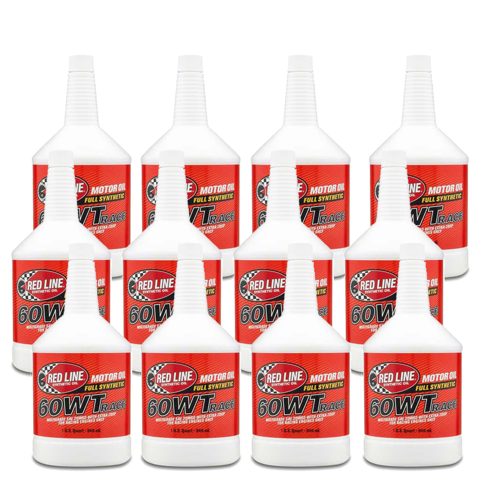 Redline 10604 20W60 Drag Racing Oil, 12 Quarts