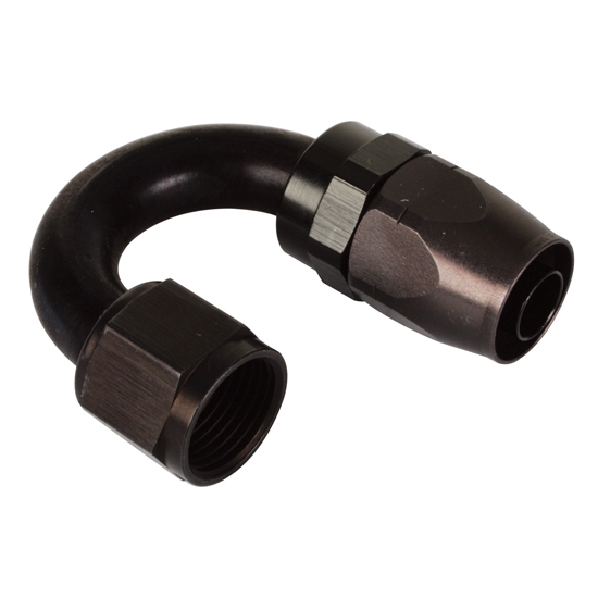 Aeroquip FBM4463 Black Hose End Coupler Fitting 180 Degree Angle -8 AN