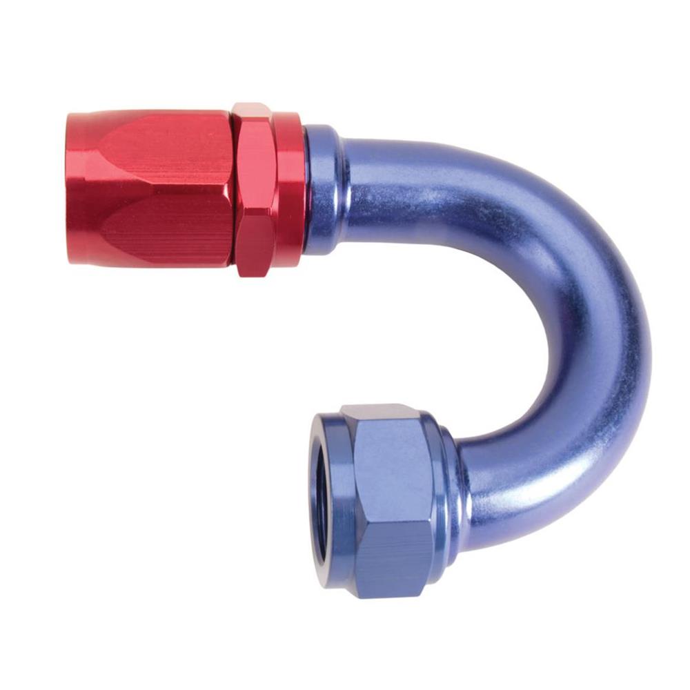 Fragola 231815 180 Degree Adapter Hose End Fitting, -12 AN to -16 AN
