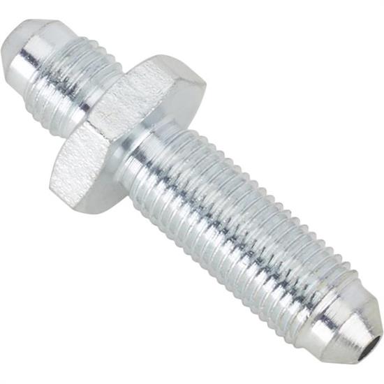 Steel AN3 Straight Bulkhead Adapter