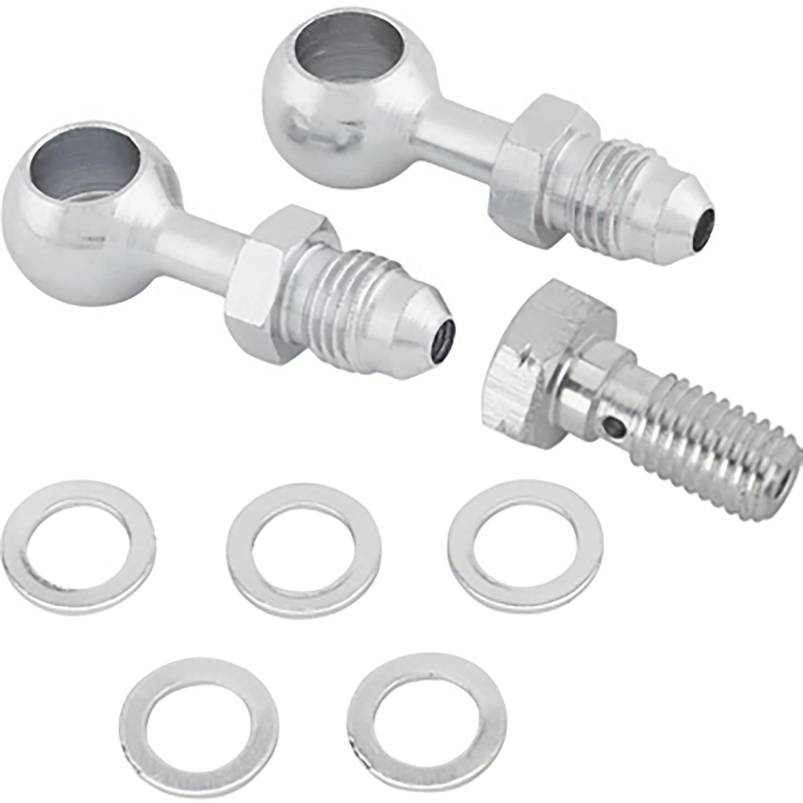 Banjo Brake Fitting Kit, M10-1.50 to -4 AN