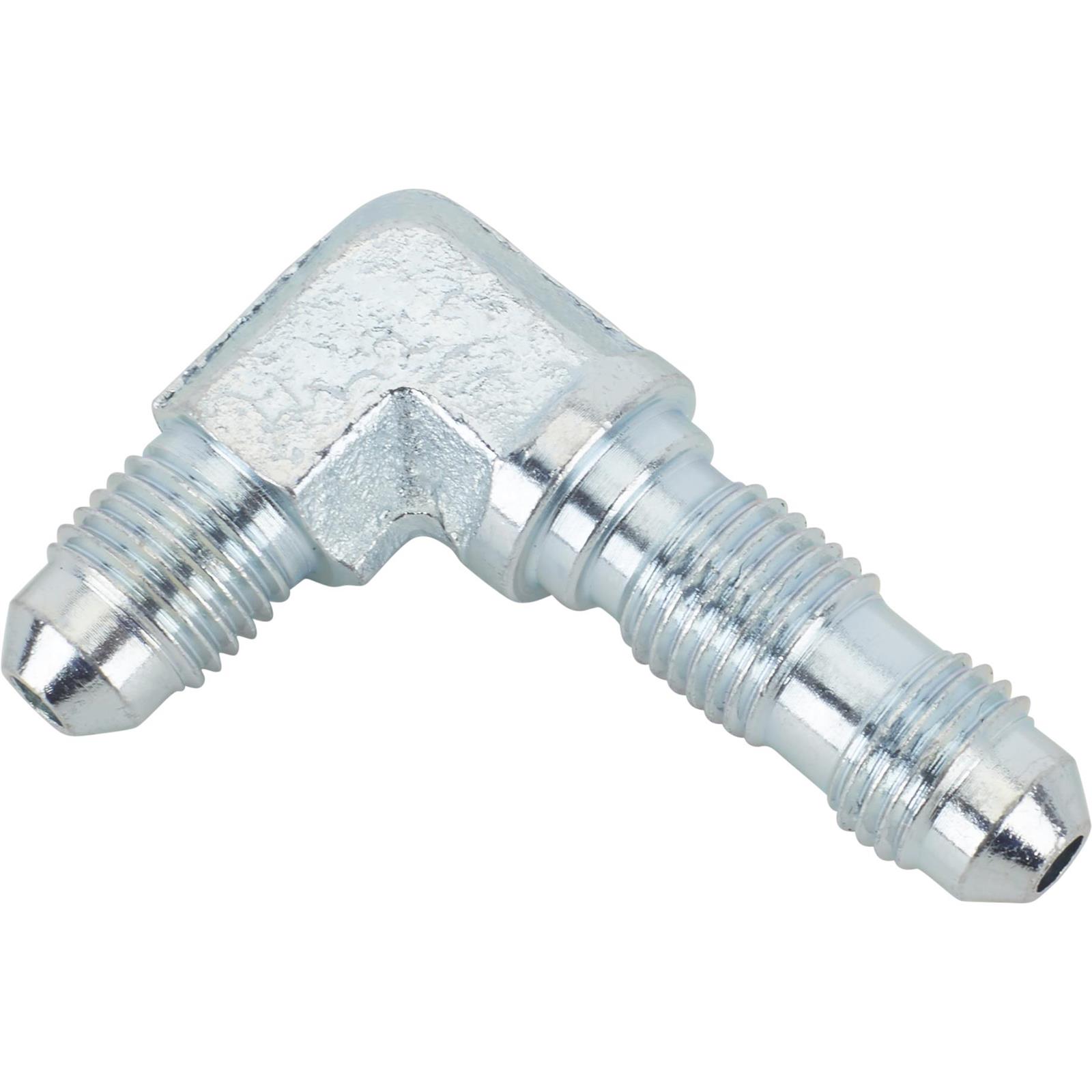 Steel AN3 90 Degree Bulkhead Fitting