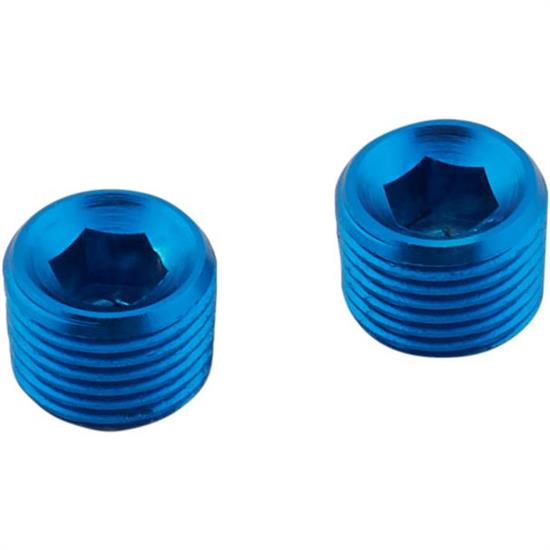 Aluminum Allen Pipe Plugs, 1/8 Inch NPT