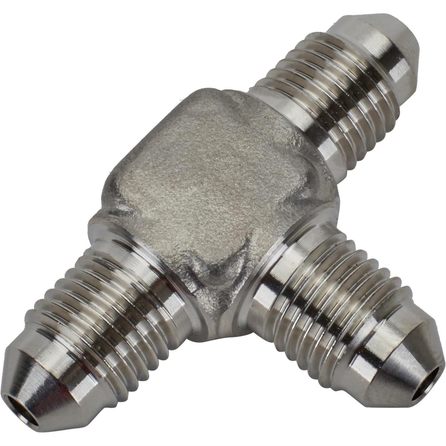 Stainless Steel AN3 Tee Adapter