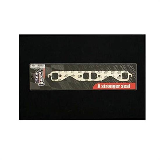 SCE Gaskets 111080 Header Gaskets, Square Port, Small Block Chevy
