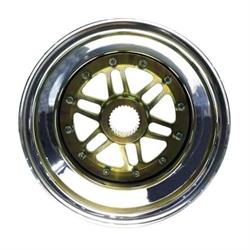 Sander 27-Spline Wheel, Outer Beadlock, No Cover,10x11, 4" Offset