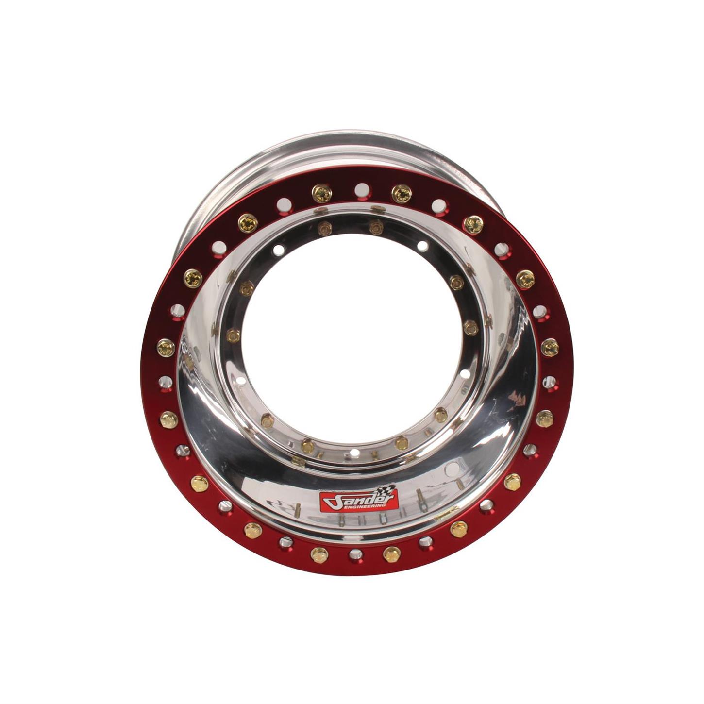 Sander 15-093-D01 Direct Mount Wheel, 15x9, 3 Offs, Outer Beadlock