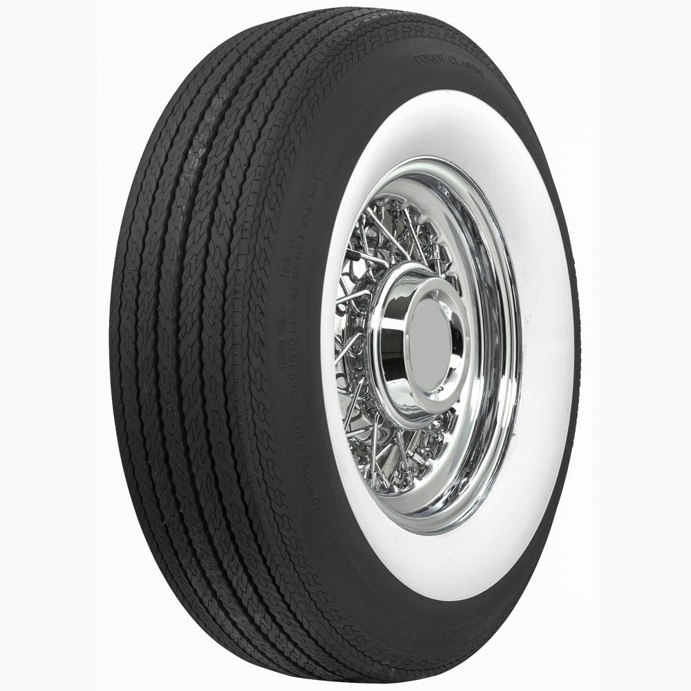 Coker Tire 62803 Coker Classic, 3-1/4 Inch Whitewall, G78-15