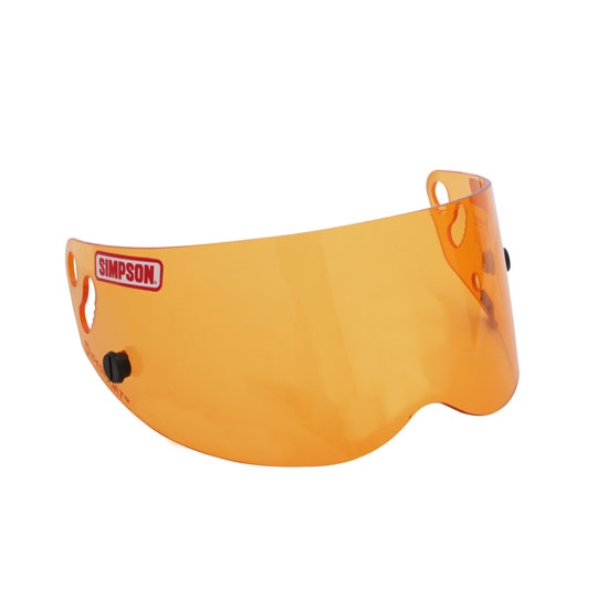 Simpson 1022 Amber Shield-Speedway RX, Diamondback & X-Bandit Helmets