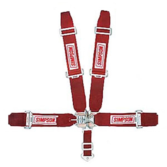 Garage Sale - Simpson 5-Point Seat Belt Set - Pull Up Style