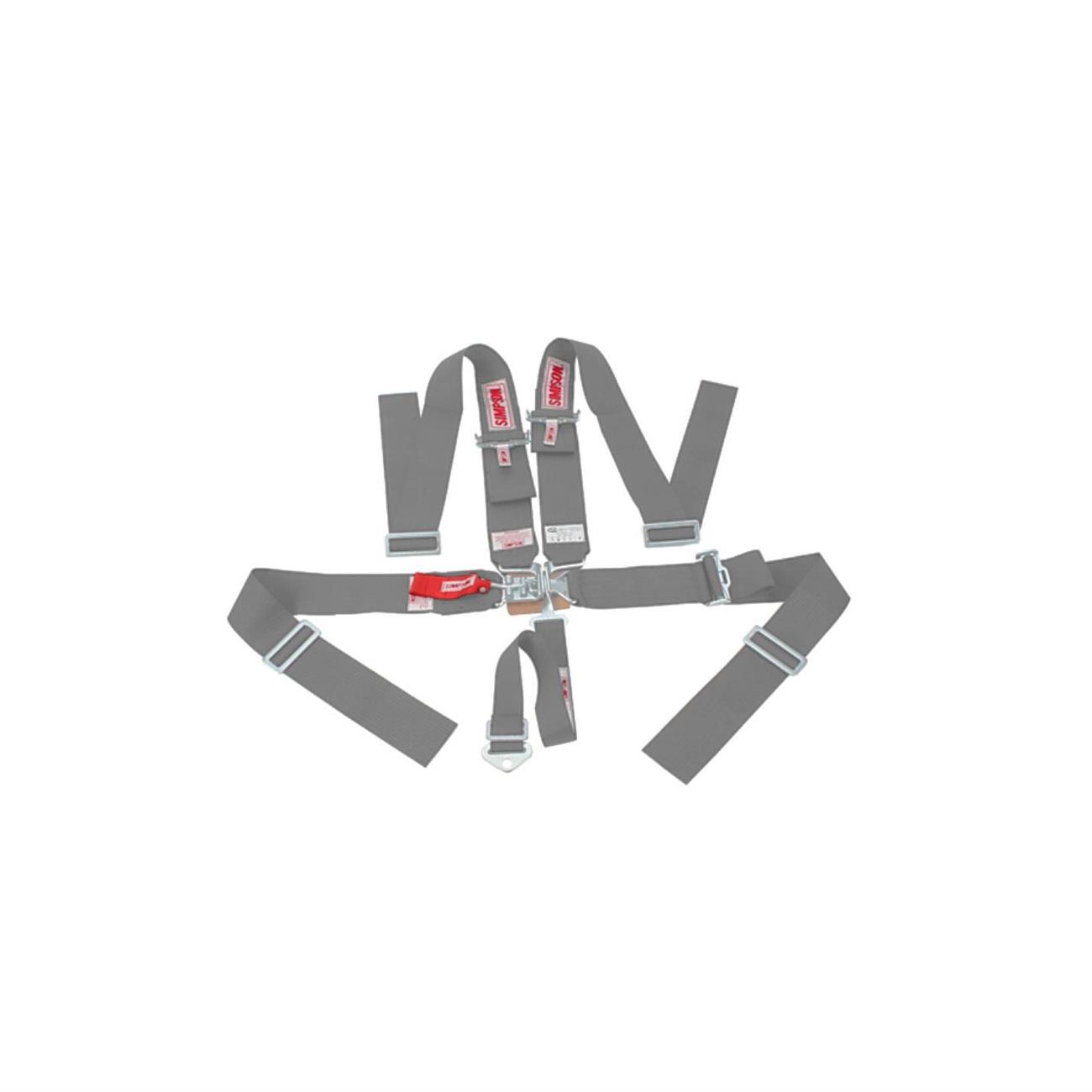 Simpson 5 Point Harness, Latch & Link Sprint Car Safety Seat Belt