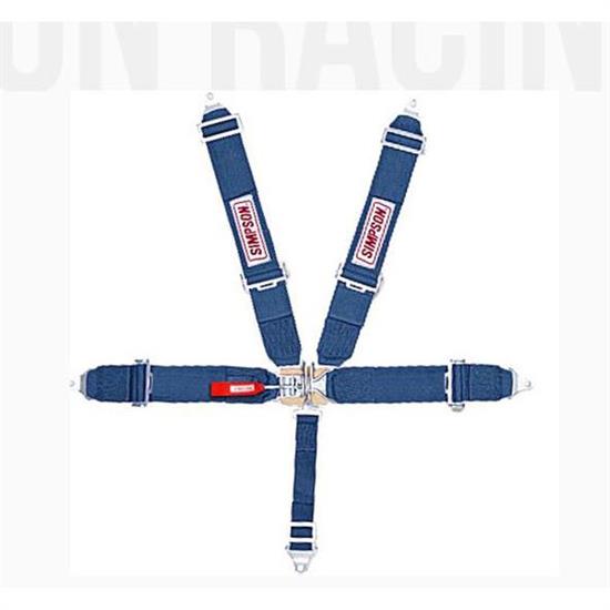 Simpson 5-Point Harness, Latch & Link Sprint Seat Belt, Short Sew Pattern