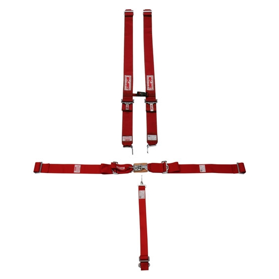 Simpson 5-Point Harness With Sternum Protector, Wrap Around, Pull Down