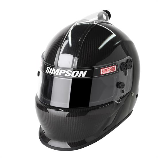 Simpson FIA Air Inforcer Vudo Carbon Fiber SA2015 Racing Helmet