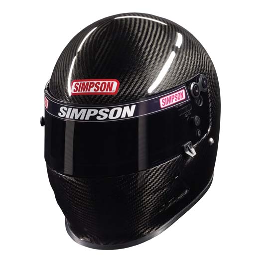 Simpson FIA Air Inforcer Vudo Carbon Fiber SA2015 Racing Helmet