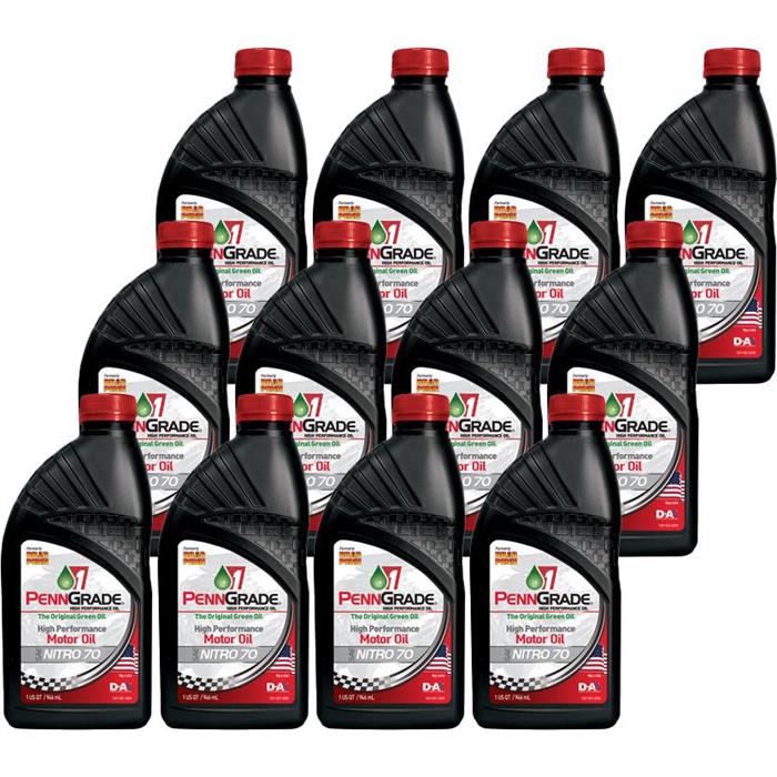 PennGrade 71176 1 Nitro 70 High Performance Oil, 12 Qt.