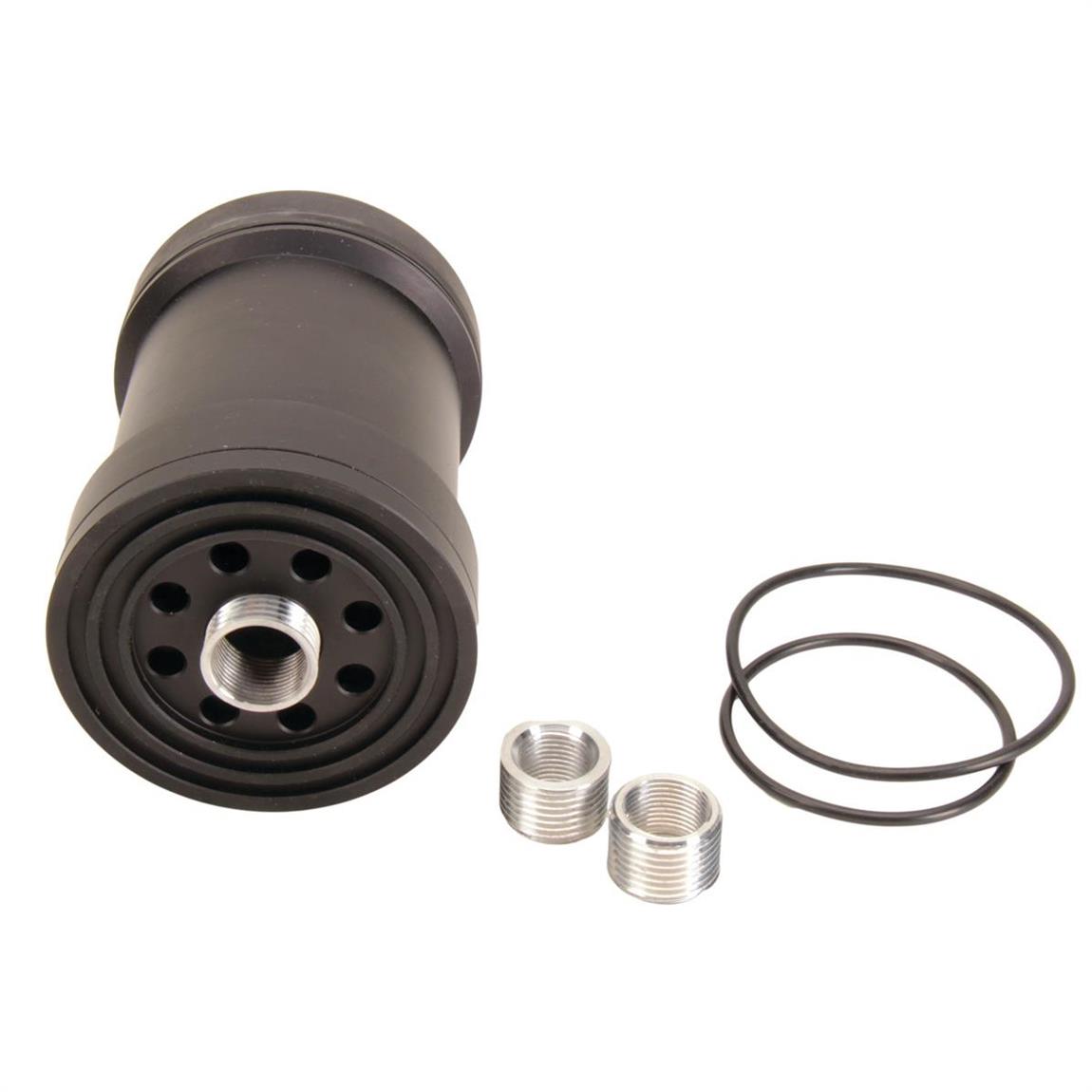 System 1 Filtration Reusable Oil Filter, 5-3/4 In. Tall, Metric Thread