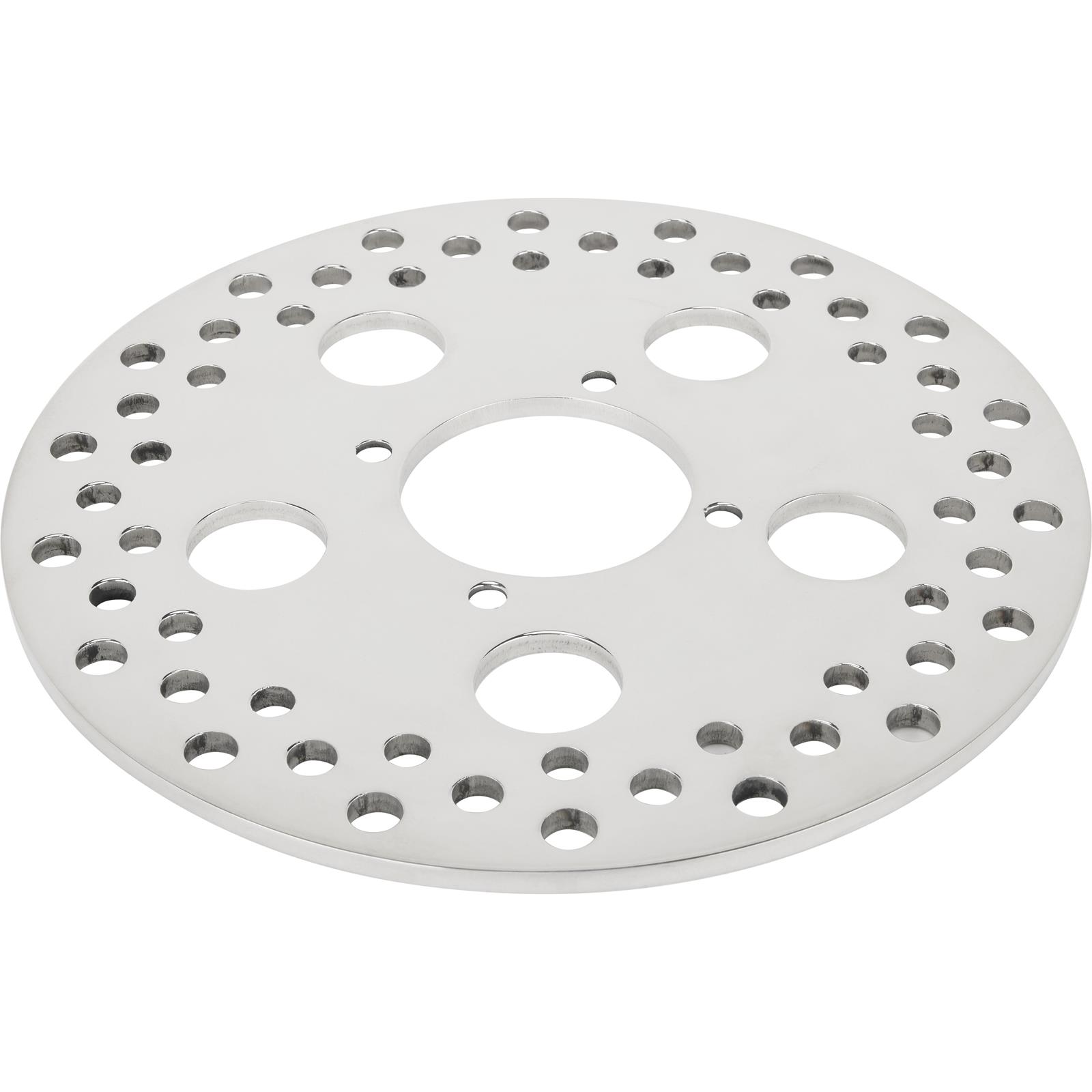 Front Polished Stainless Steel Replacement Brake Rotor, 1/4 x 10 Inch