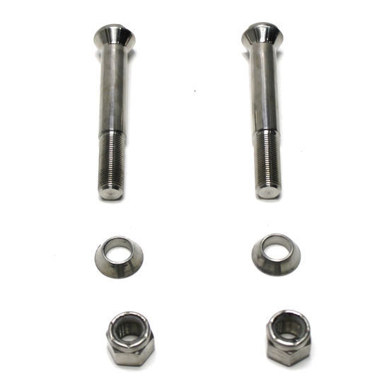 Garage Sale - Speedway Flat Top Axle Perches, Polished Stainless Steel