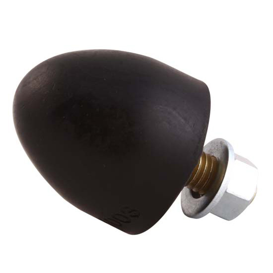 QA1 9047-115 Shock Bump Stop, 1.56 Inch Tall Bullet