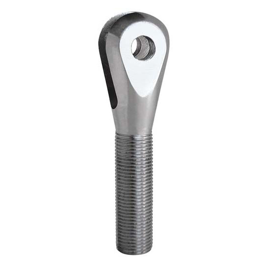 QA1 CL4-5 Carbon Steel Clevis, 0.250 in. Bore, 5/16 in.-24 LH