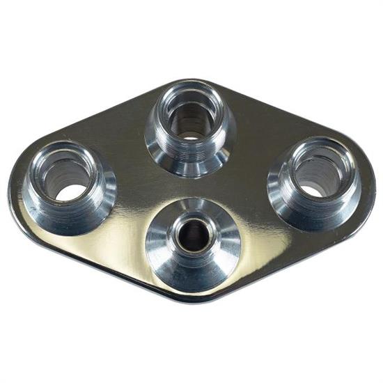 4-Way Bulkhead Plate and Fitting Kit for Heat and A/C, Diamond