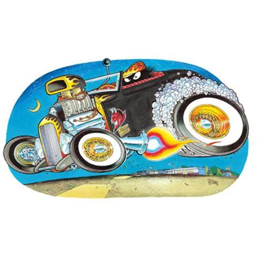 Road Devil Metal Sign