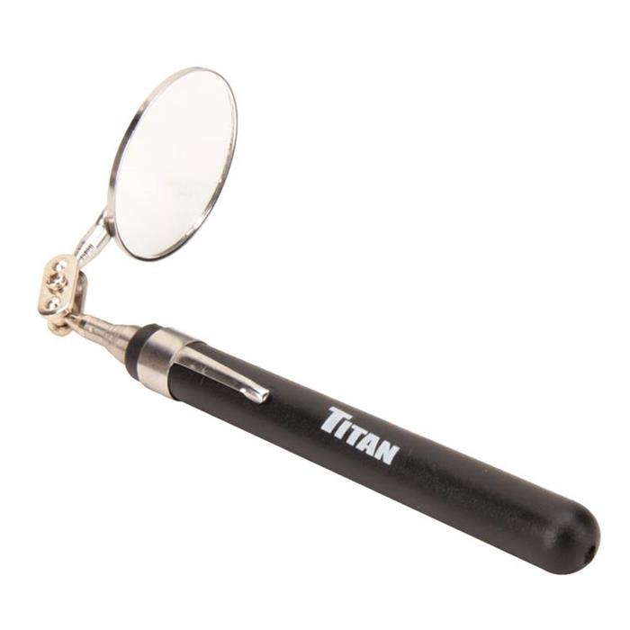 Titan Tools 11193 2 Inch Round Telescoping Inspection Mirror