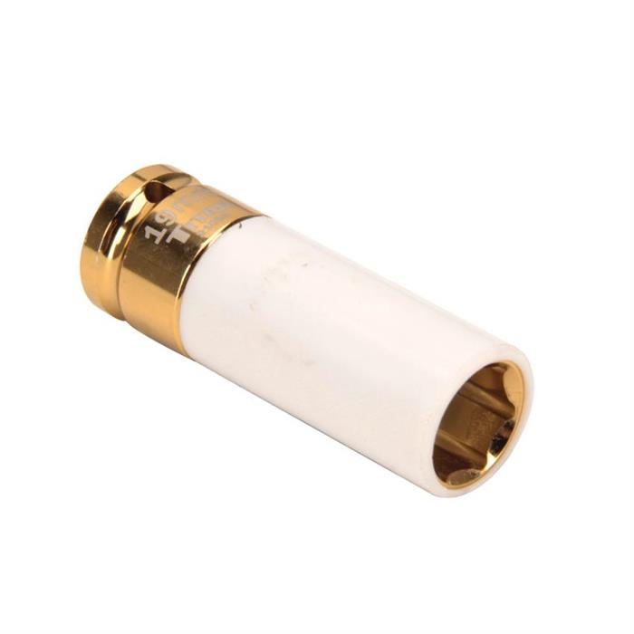 Titan Tools 21092 19MM Non-Marring Deep Well Lug Nut Socket, 1/2 In