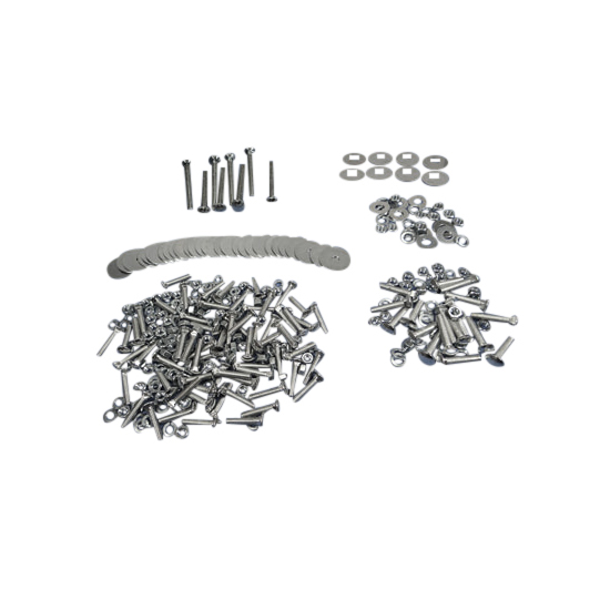 Mar-K 110305 Bed Bolt Kit, 58-59 GM Short, Fleetside, Zinc Plated