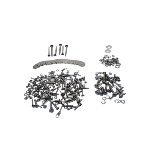 Mar-K 110340 Bed Bolt Kit, 37-39 Chevy Short Bed, Stainless Steel