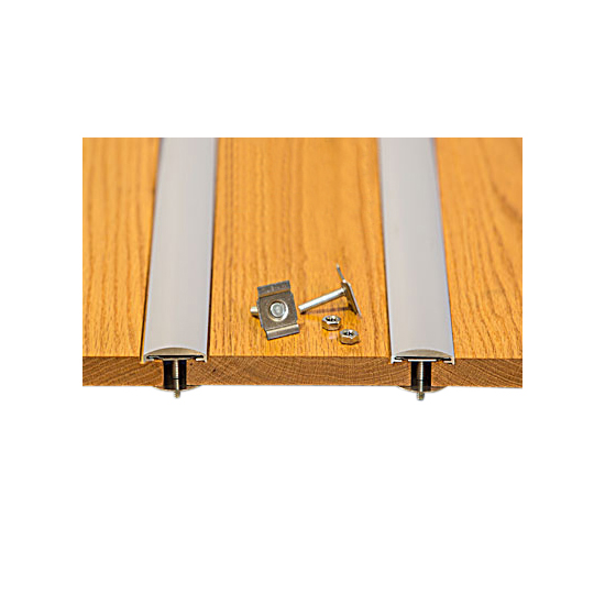 Mar-K 111026B Bed Floor Strips, 63-66 GM, Long, Step, Bump