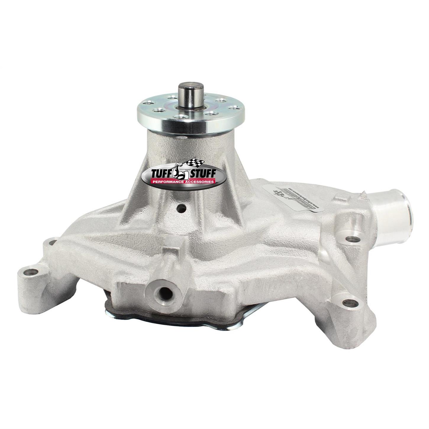 Tuff Stuff 1635E Chevy Water Pump, SBC, Aluminum Factory Cast