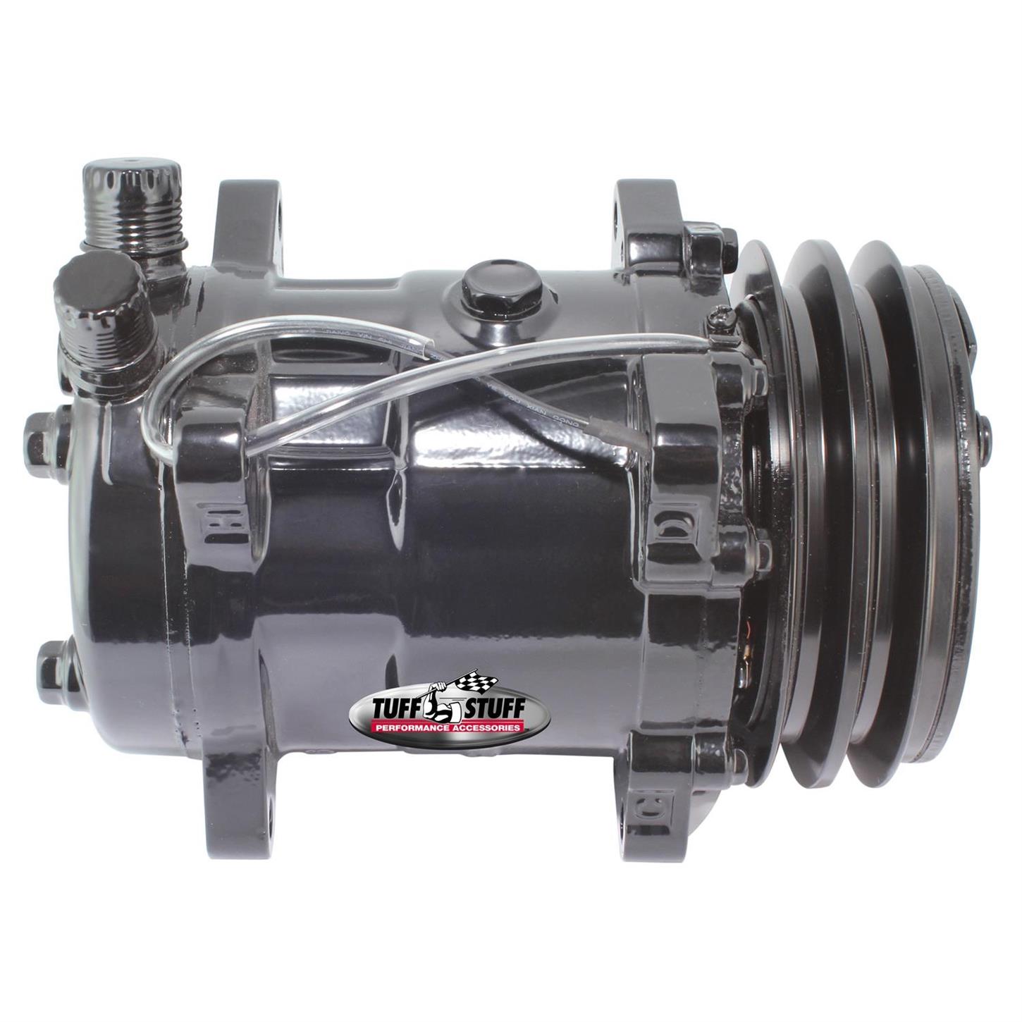 Tuff Stuff 4515NKDP A/C Compressor Sanden 508, Black