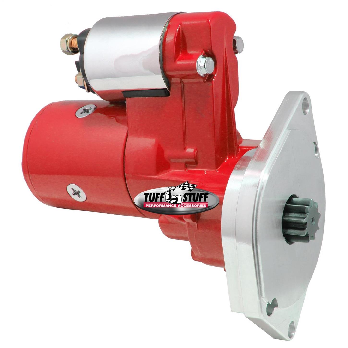 Tuff Stuff 6585BRED SBF Gear Reduction 1.9 H.P. Starter, Red