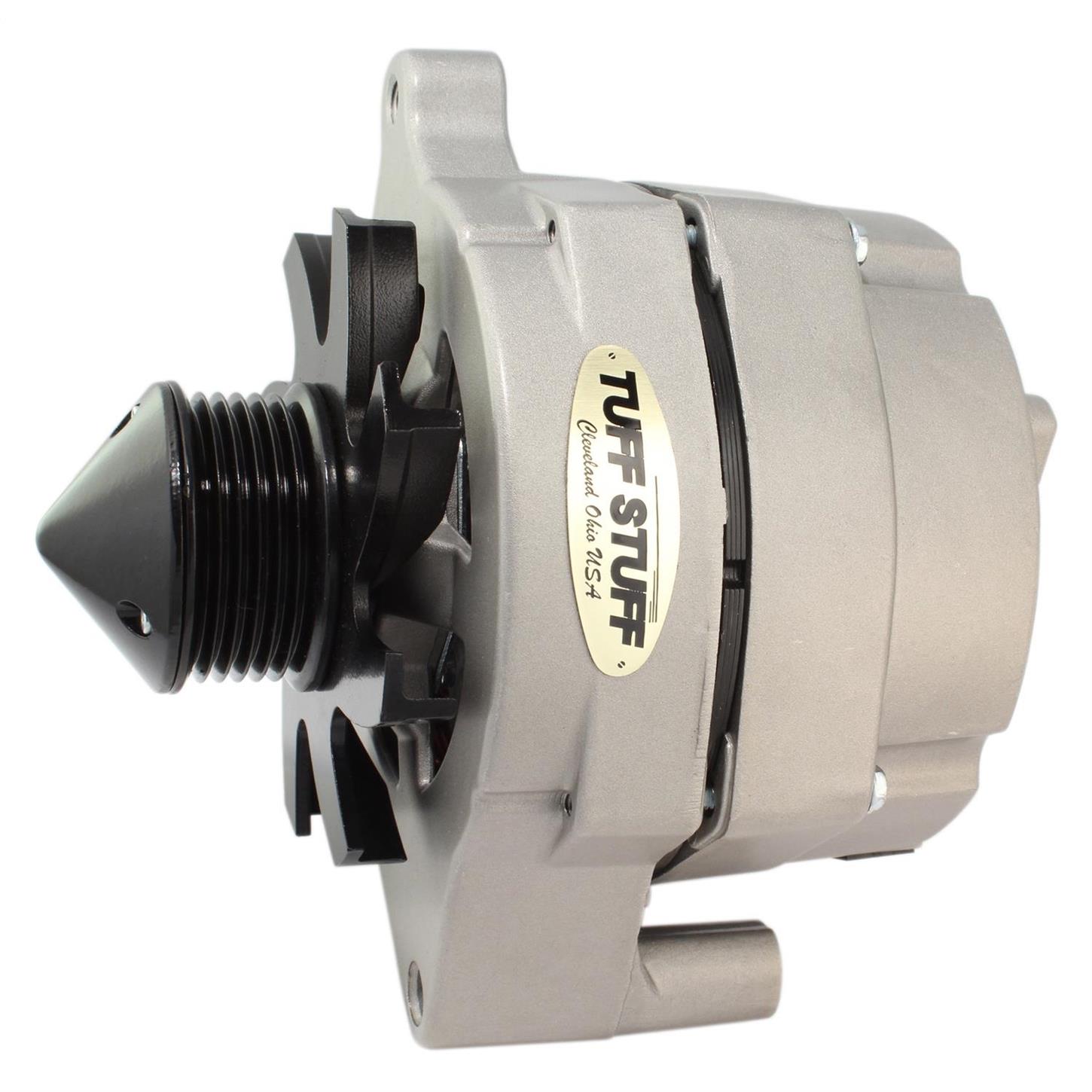 Tuff Stuff 7068KBULL6G Silver Bullet 140 Amp Alternator, Cast