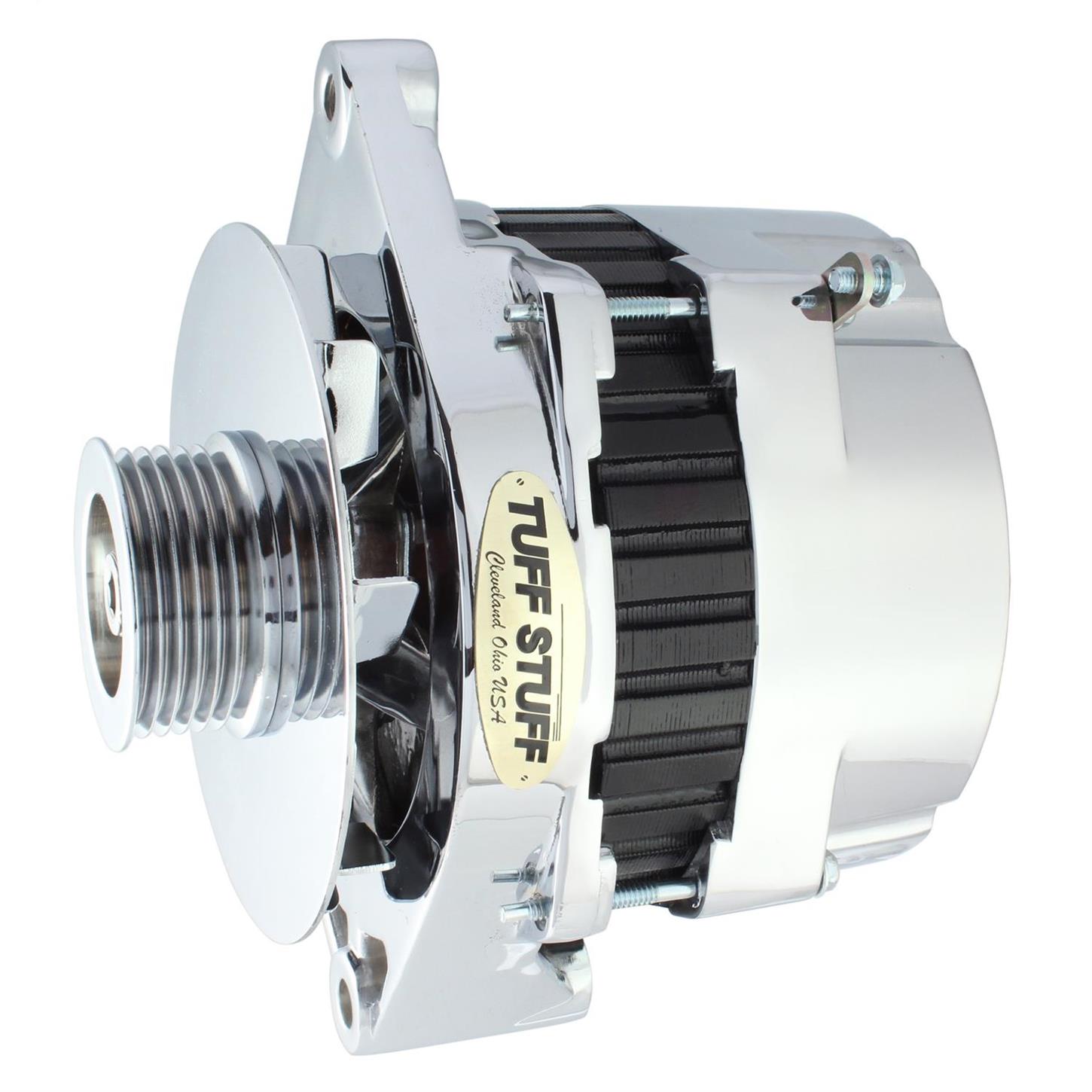 Tuff Stuff 7290NE6G GM 1980-95 Alternator, 250 Amp, Chrome