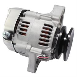 Tuff Stuff 7512B Mini Nippondenso 1 Wire Alternator, 55 Amp Black
