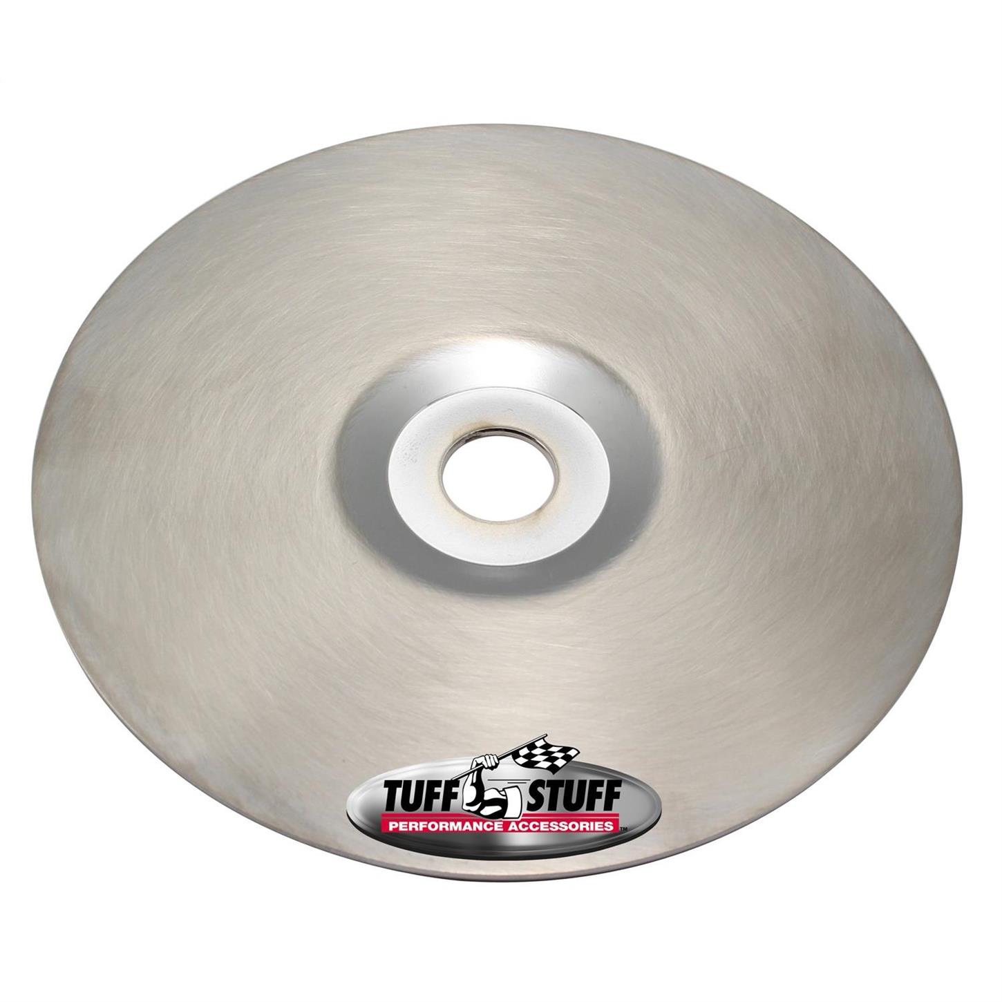 Tuff Stuff 7601B Alternator Turbo Fan Disc, Brushed Nickel