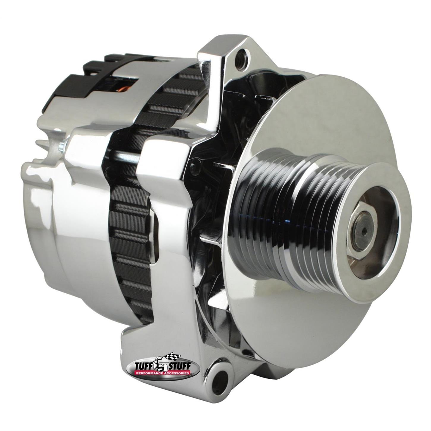 Tuff Stuff 7861DP6G GM Alternator 105 Amp, 1-Wire/OEM, Polished
