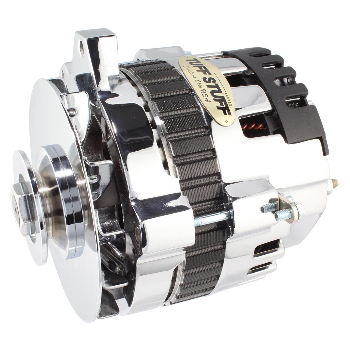 Tuff Stuff 7861DP GM Alternator 105 Amp, 1-Wire/OEM, Polished